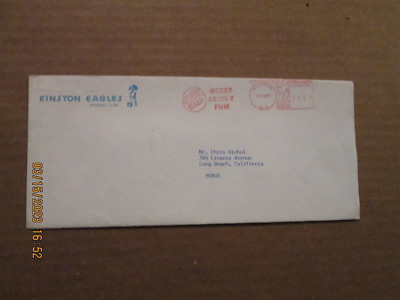 Carolina League Kinston Eagles Vintage Dated 1980 Team Logo Business ...