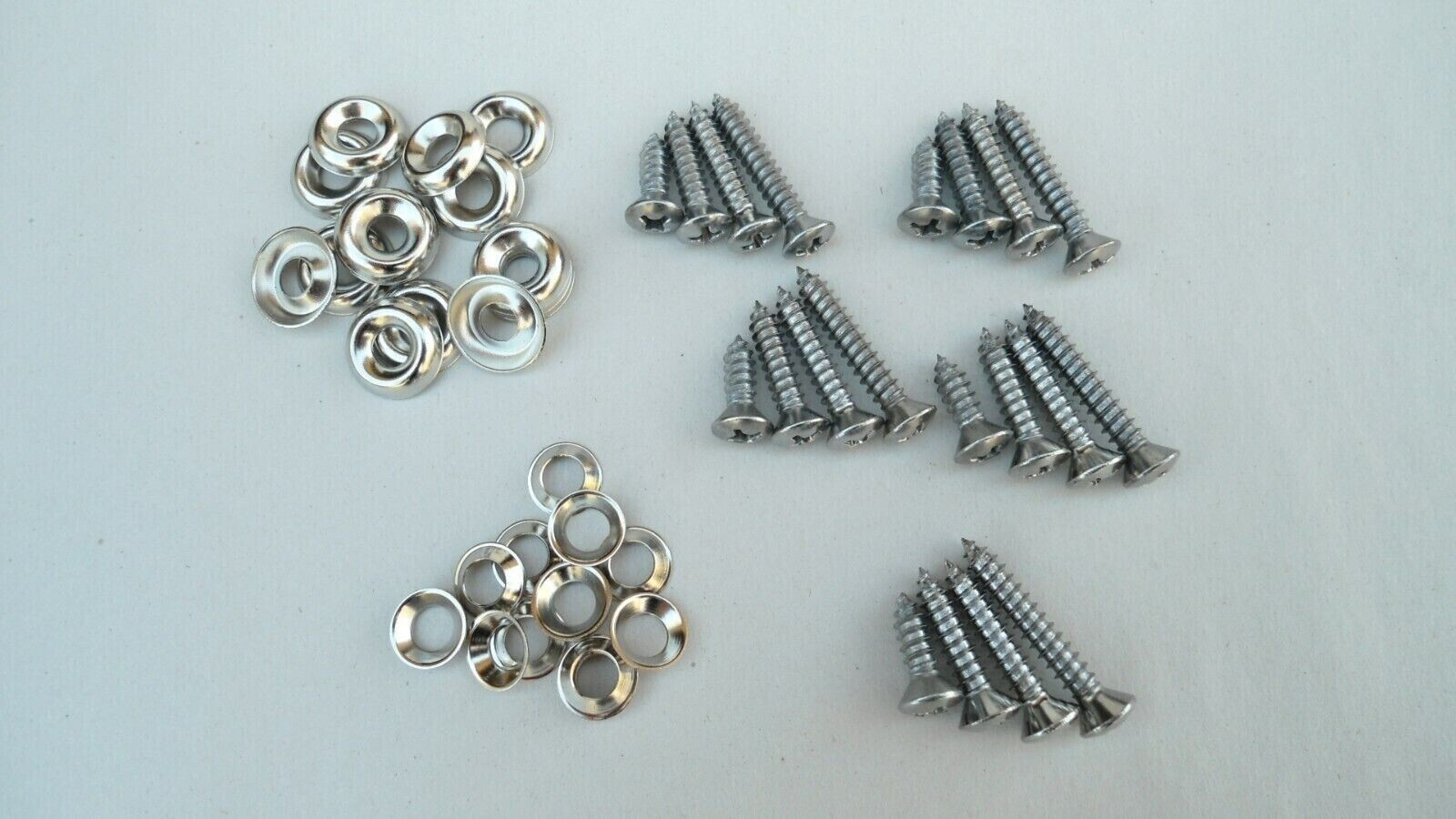 54pc BEZEL/TRIM/PANEL SCREW/WASHERS! FOR MOPAR A B C E BODY CUDA DART ...