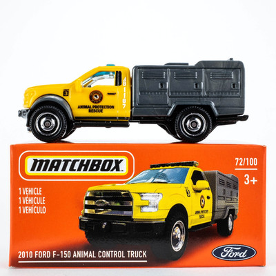 2021 Matchbox Power Grabs #72 2010 Ford F-150 Animal Control Truck ...