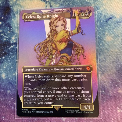 Celes, Rune Knight (FOIL) x1 - MTG Final Fantasy Commander FIC #201 | eBay