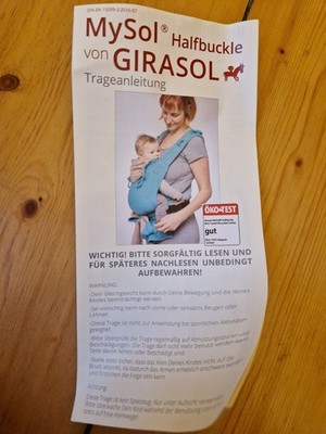 Baby Tragetuch Neugeborene ohne Binden - Babytragetuch ab Geburt MySol ...