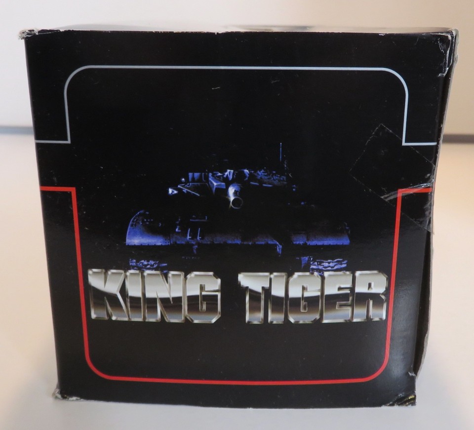 NOS New-Ray #60203 Die-Cast Battery Operated King Tiger Tank w/Figure 1 ...