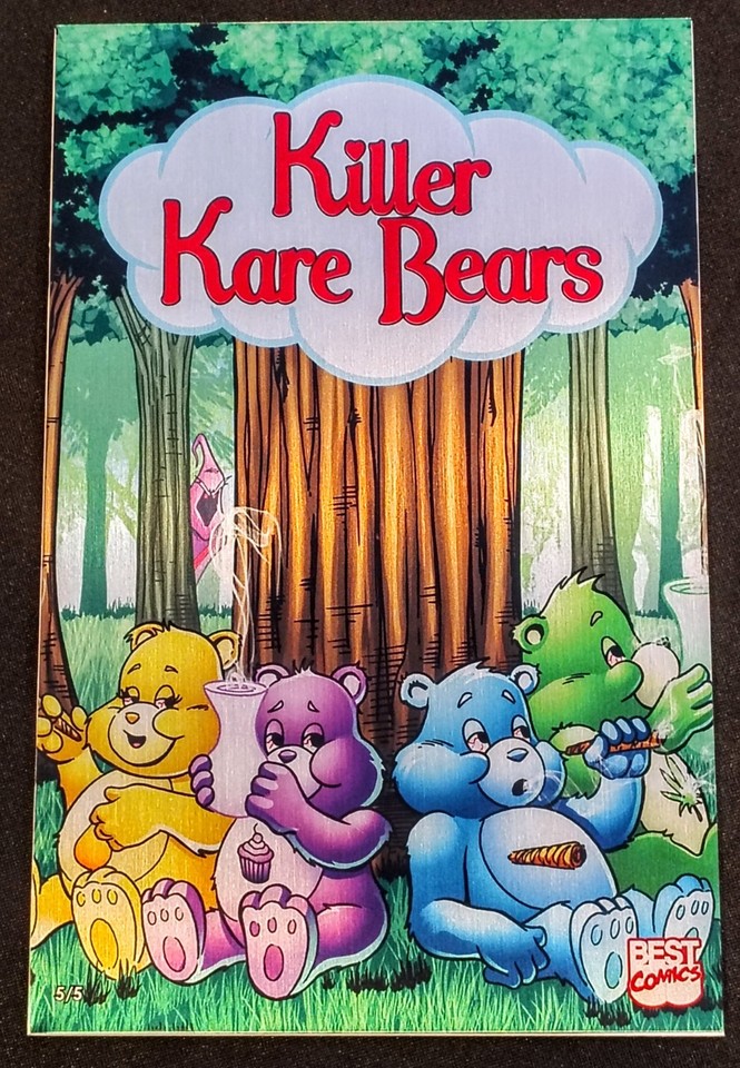 Killer Kare Bears Care Bears Homage METAL Variant Cover#5/5 Best Comics ...