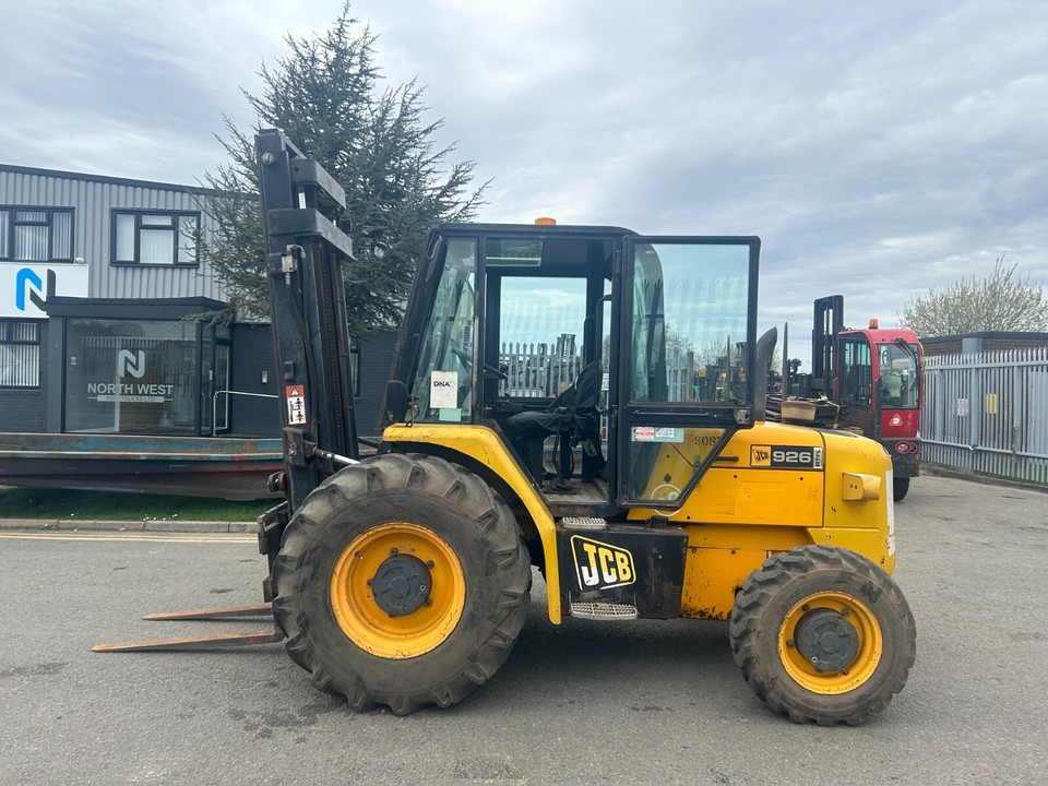 Inc. VAT CHEAP Used Diesel Forklift truck 2.6t 2600KG JCB 926 4X4 ...