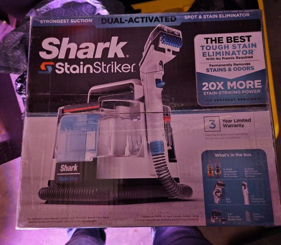 Shark PX201 StainStriker Portable Carpet Cleaner 622356605076| eBay