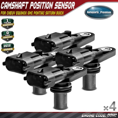 4Pcs Camshaft Position Sensor for Chevy Equinox GMC Pontiac Saturn ...