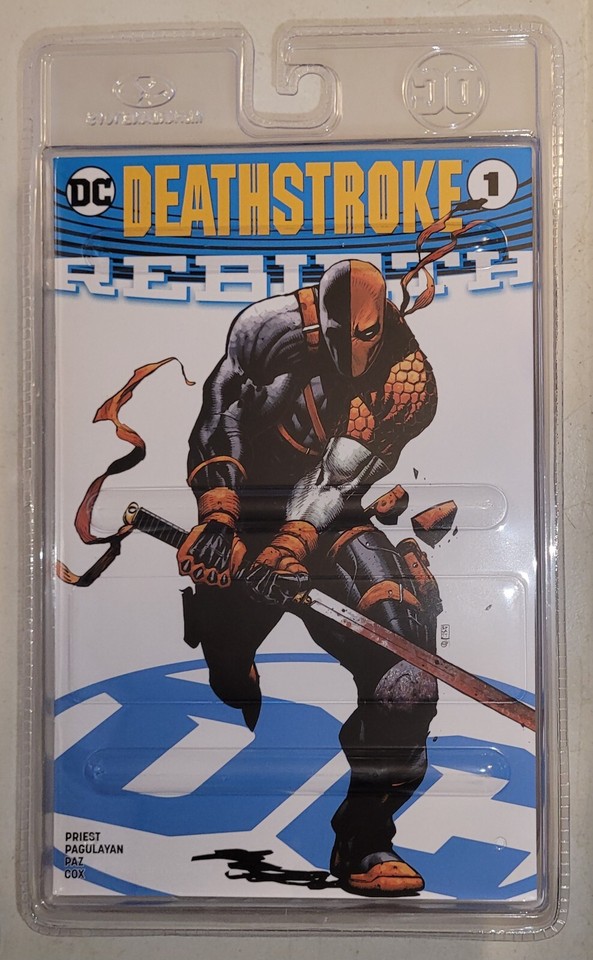 McFarlane DC Direct Deathstroke Rebirth Page Punchers 7" Scale Action ...