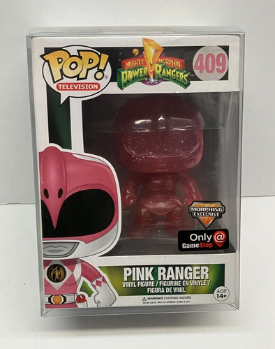 Funko Pop 409 Power Rangers Pink Ranger Morphing Exclusive figure with Protector | eBay