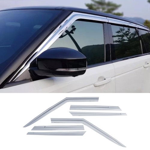 Fit For Range Rover Velar 2018-2022 Chrome Side Window Visor Vent ...