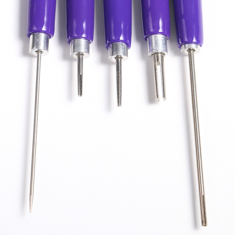 5pcs/1Set Paper Bead Roller Tool Pen Handle DIY Slotted Winding Pins ...