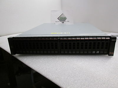 IBM V7000 2076-124 with 24 x IBM 600GB 2.5 disk 14.4Tb total disk ...