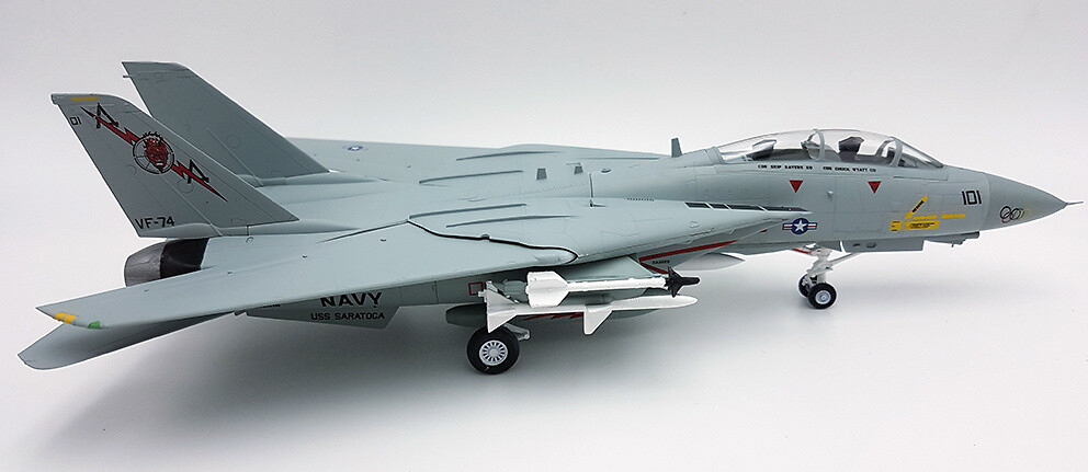 Easy model MRC 1/72 Grumman F-14B Tomcat, USN VF-74 Be-Devilers, #37187 ...