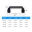Black Nylon Plastic Thick Handle Toolbox Handle Cabinet Door Handle ...
