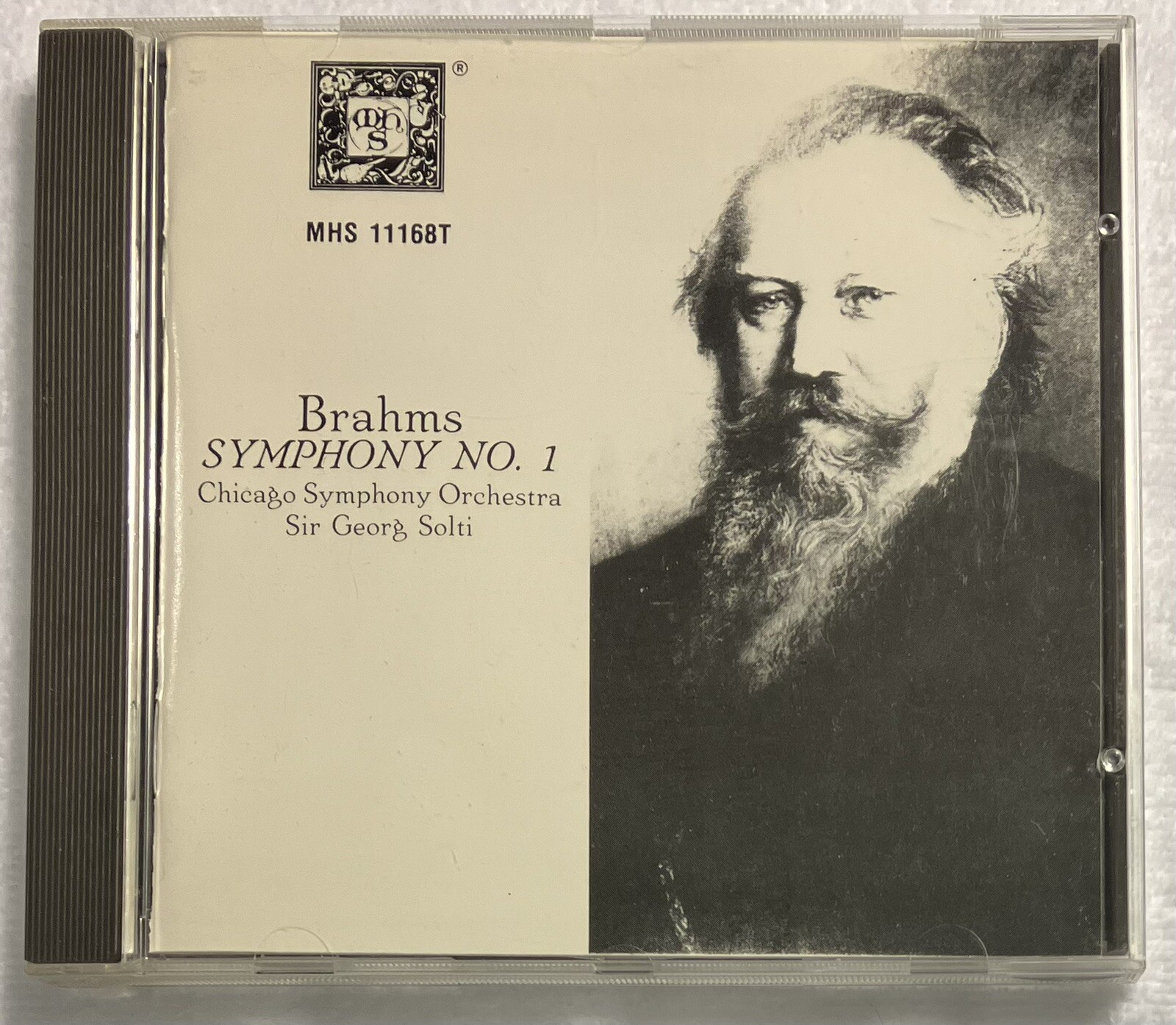 Brahms Symphony No. 1 (CD) Chicago Symphony Orchestra Sir Georg Solti ...