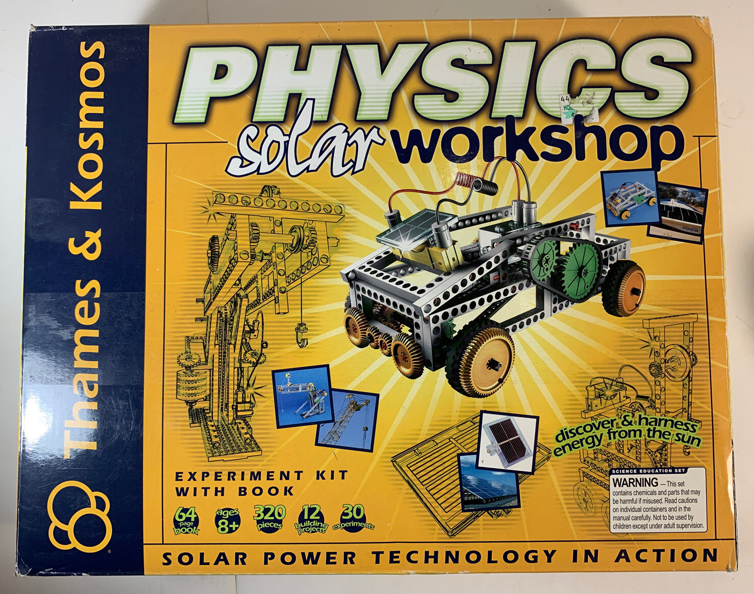 Thames & Kosmos Physics Solar Workshop Science Experiment Kit & Book ...