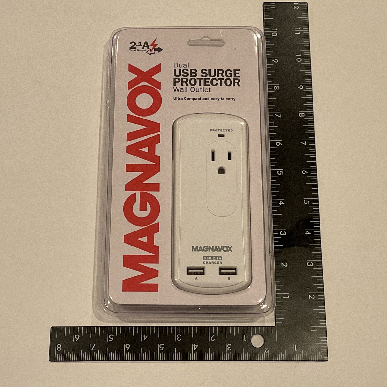 Magnavox MC351 Dual USB Travel Surge Protector This Is a for sale ...