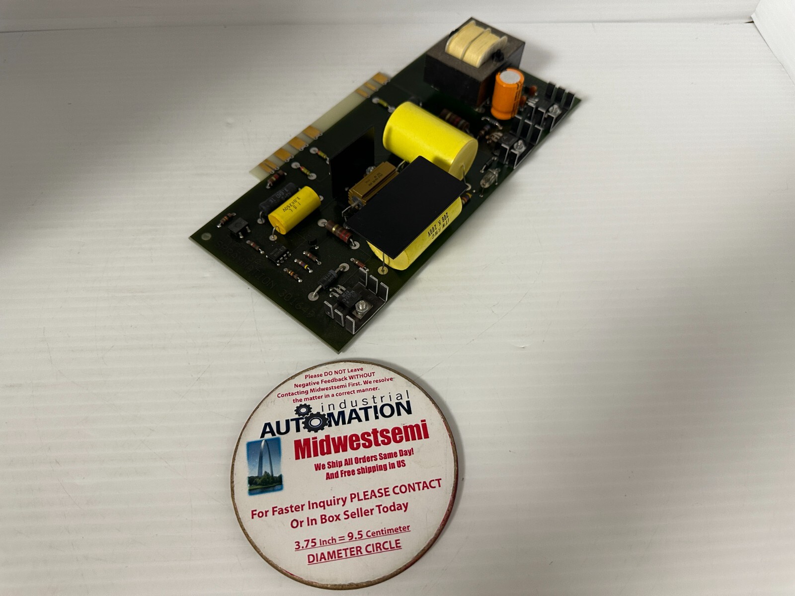 NEW SPRAYMATION TYPE 3 301649 DC GUN DRIVER PCB ASSEMBLY ID: 1431 SHIPS ...