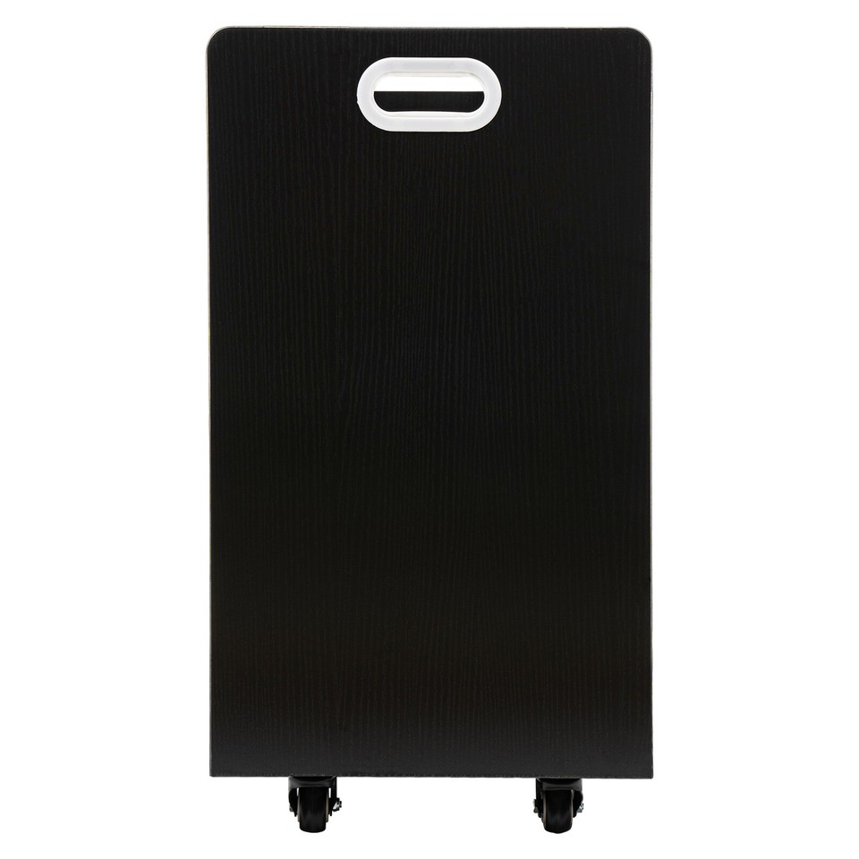 Mobile Roll File Organizer Cart, 20-Slot File Holder w/ Wheels ...