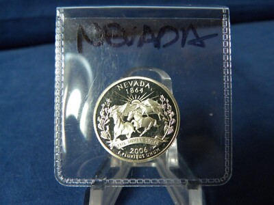 2006 S SILVER GEM PROOF NEVADA STATE QUARTER 90% SILVER FREE SHIP | eBay