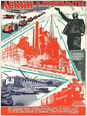 Decoration Poster.Home interior design.Room Wall art decor.Russia Lenin ...