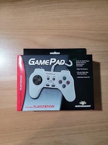 Playstation PS1 Original GAMEPAD Controller Still Sealed in Original ...