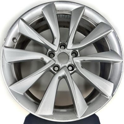 2017-2023 Tesla Model 3 OEM Factory Wheel Rim 19" Silver 1044224-00-B ...