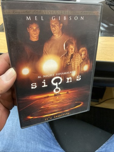 Signs DVD Mel Gibson Aliens Sci -fi Horror Drama Suspense Movie Film ...