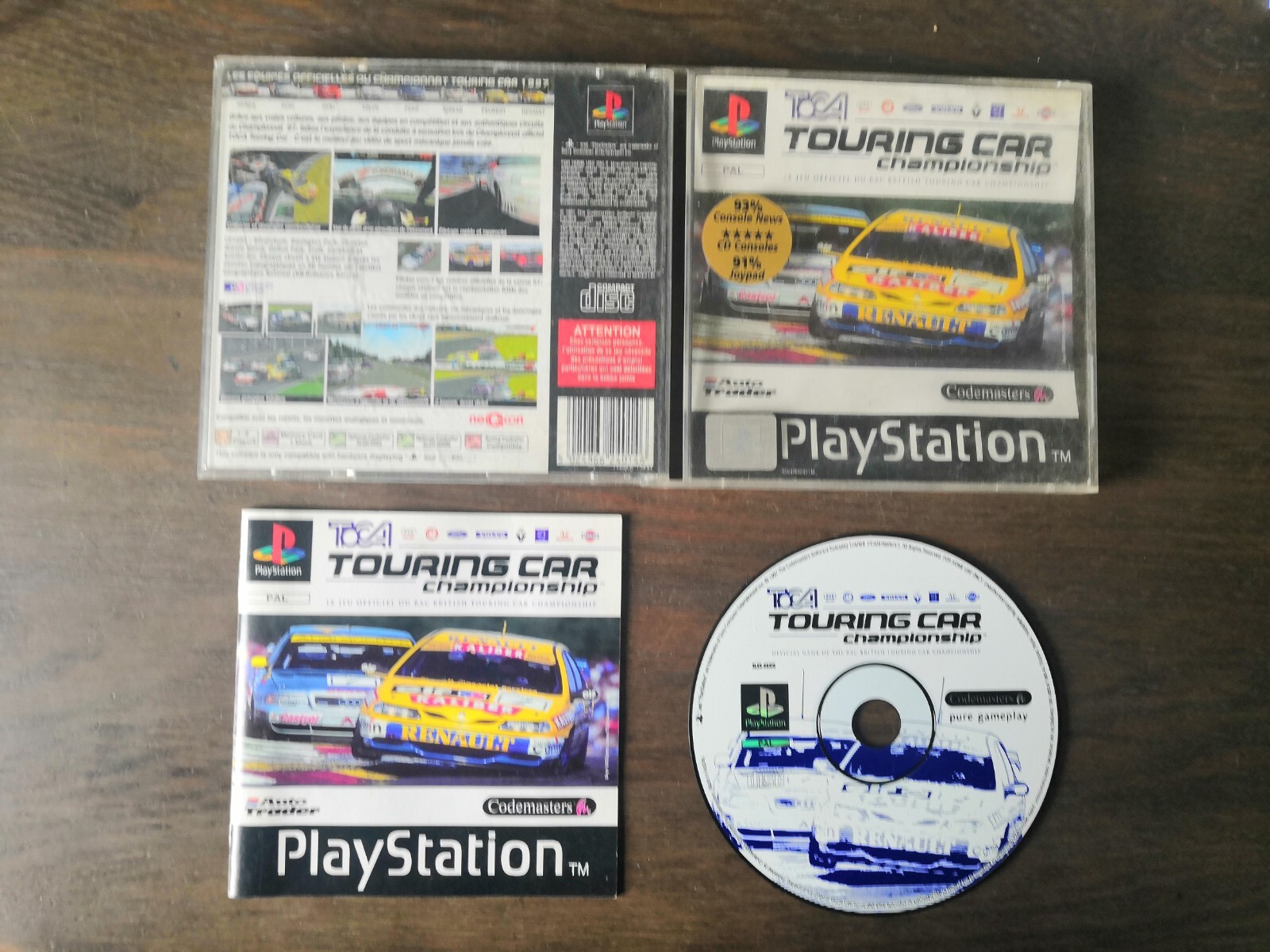 TOCA Touring Car Championship Playstation - Prix - Photo - Présentation