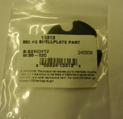 Dillon Precision 550 Shell Plate Part G; 7.62x54R, 45-70 Govt, 480 Rug ...