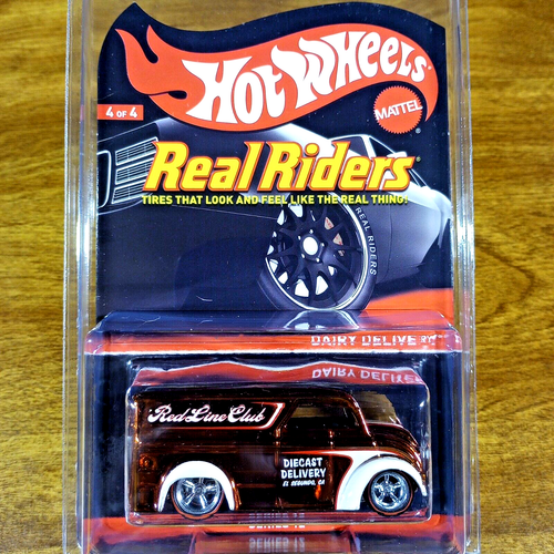 Hot Wheels RLC Real Riders Dairy Delivery 1073/4500 Series 12 Root Beer ...