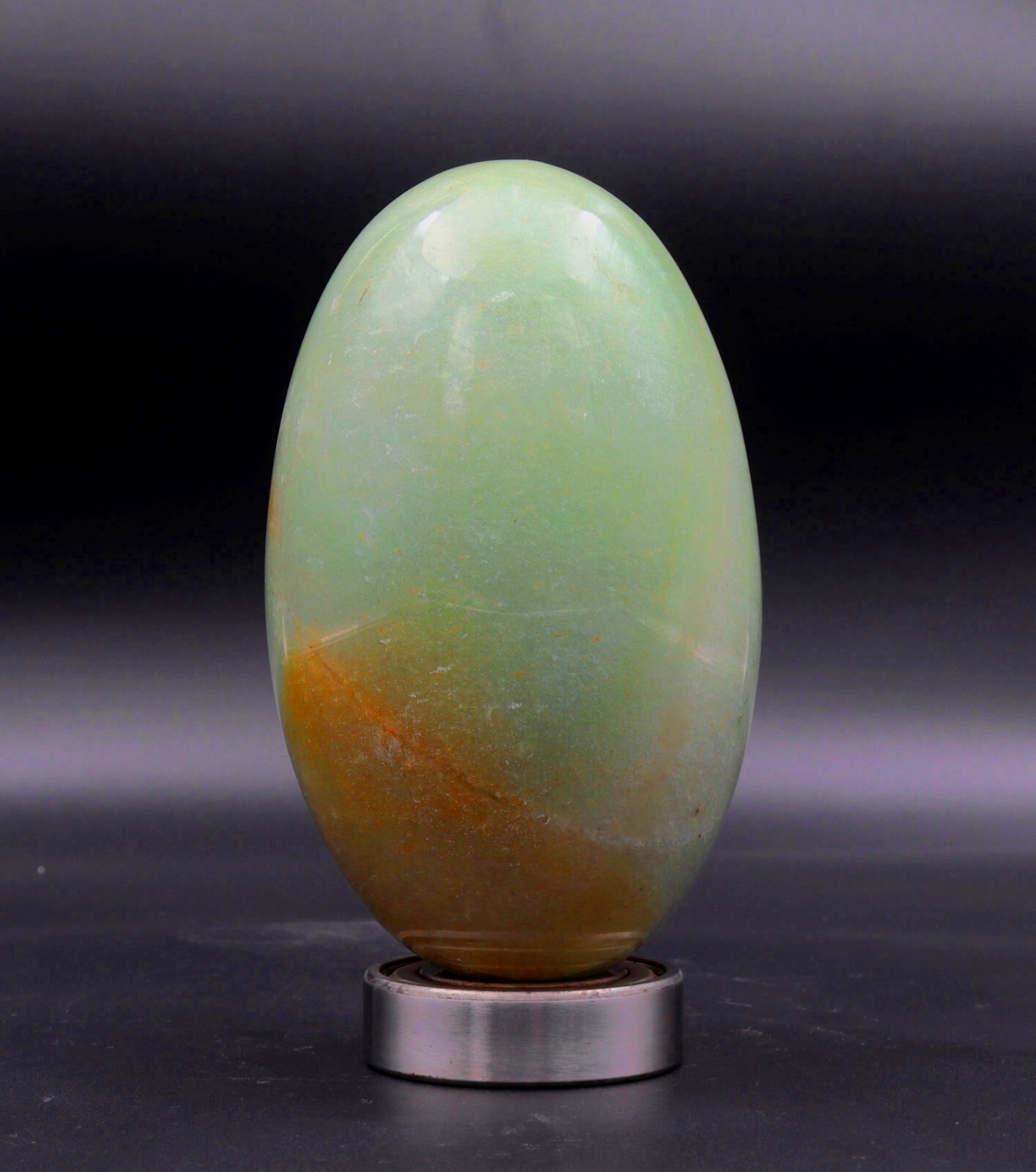 135MM Green Aventurine Crystal Lingam Chakra Energy Healing Gemstone ...