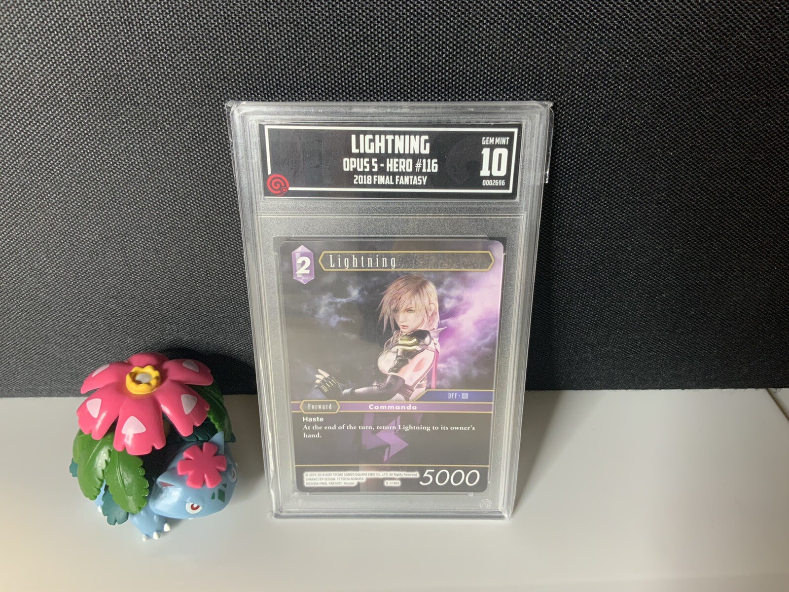 LIGHTNING - Final Fantasy TCG: Opus 5 TCCG 10 PSA 10 (eq) GEM MINT | eBay