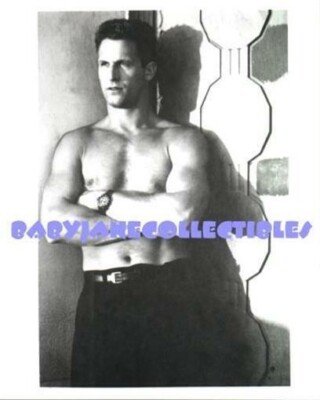 RICK ROSSOVICH HAIRY CHEST SHIRTLESS BEEFCAKE photo (bw-N) | eBay