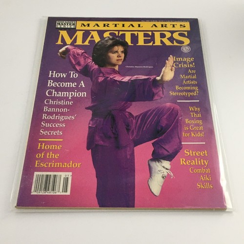 Martial Arts Masters May 1995 Christine Bannon-Rodrigues Feature ...