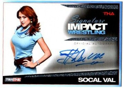 TNA SoCal Val 2011 Sig Impact Autograph Silver /99 | eBay