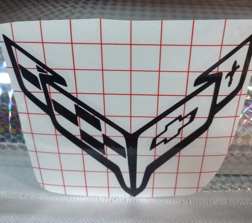 Corvette Racing Badge Logo Decal C7 Stingray | Universal Fitment ...