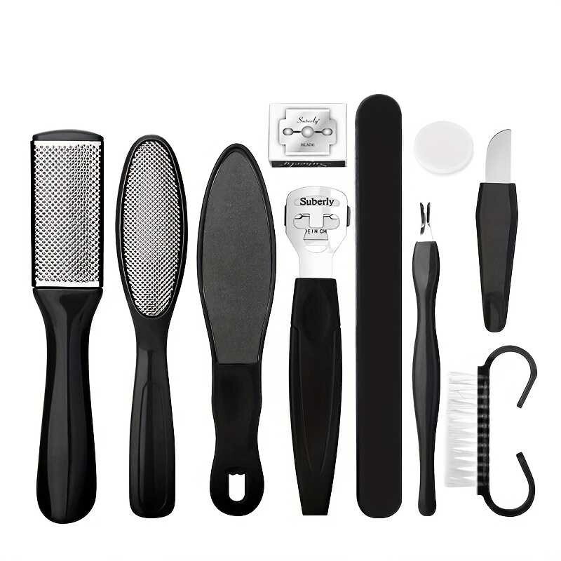 Manicure Pedicure Nail Foot care Filer Callus Remover Rasp 8ps Set With ...