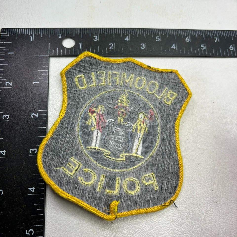 BLOOMFIELD Police Shoulder Patch (Law Enforcement) 491F | eBay
