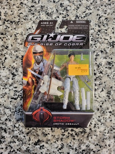 Storm Shadow Arctic Assault G.I. JOE COBRA ROC Rise of NEW MOC MASK OFF ...