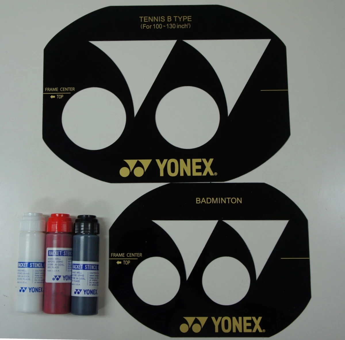 Yonex Logo Stencil