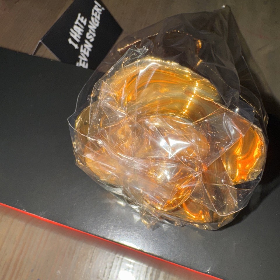 I Hate Steven Singer Forever Real Rose Dipped & Trimmed In 24k Gold New ...