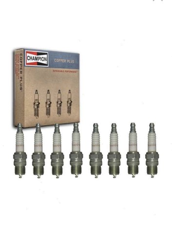 Champion 412 Copper Plus Spark Plug RC12LYC - 8 Pack | eBay