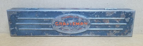 #871 VINTAGE CRAFTSMAN SOCKET SET CASE + SOME 1/4" DRIVE OLD TOOLS | eBay