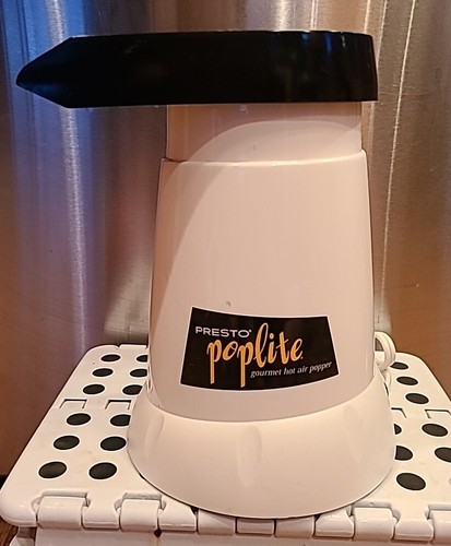 Presto Poplite Gourmet Hot Air Popper Popcorn Machine Model 0482007 ...