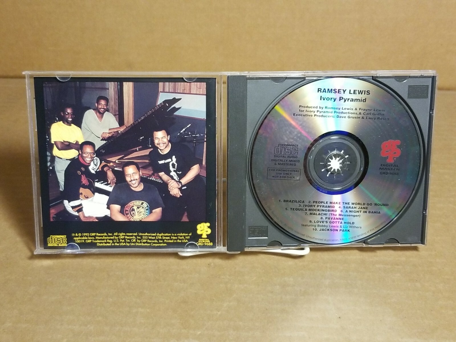 Ivory Pyramid by Ramsey Lewis (CD,1992, GRP Records (USA)) 11105968829 ...