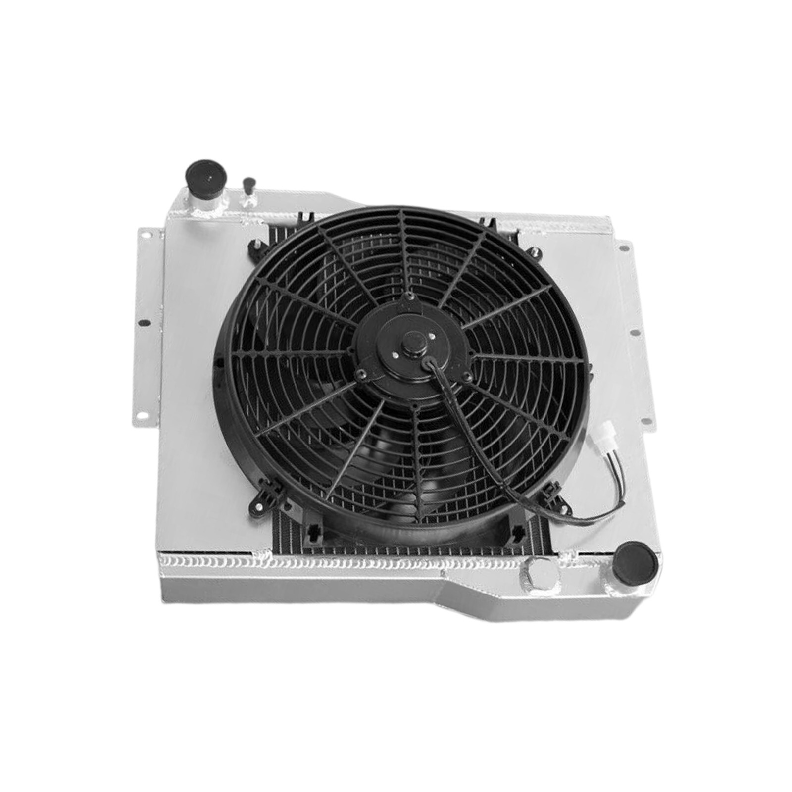 70mm Aluminum Radiator W/Shroud &14" Fan Radiador MG MGB GT V8 3.5L ...