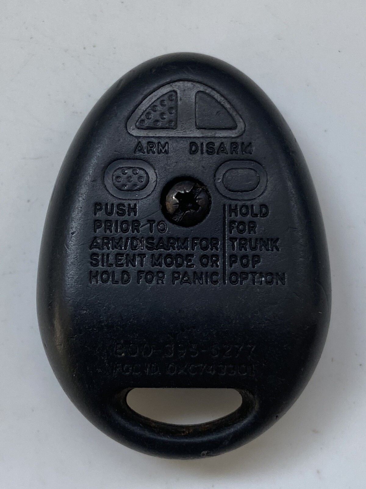 KARR OXC743301 REMOTE KEYLESS REMOTE TRANSMITTER KEY FOB OXC743301 KARR ...