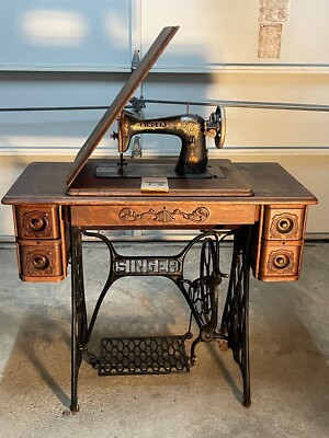 Antique Vintage pre 1930 SINGER sewing machine | eBay