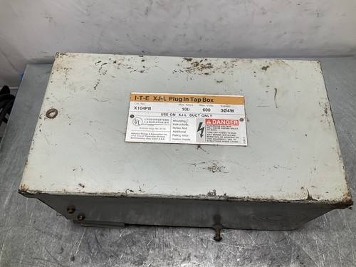 ITE XJ-L Plug In Tap Box X104PB 100AMP | eBay