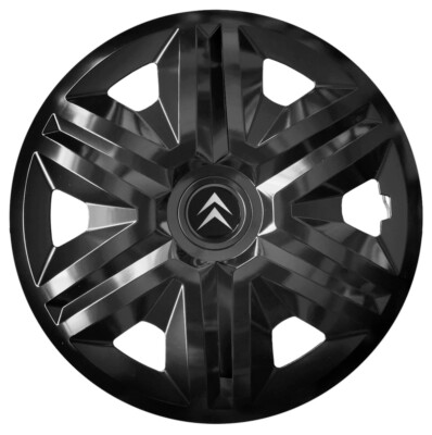 16" Wheel trims wheel covers fit Citroen Berlingo Dispatch C4 C5 black ...